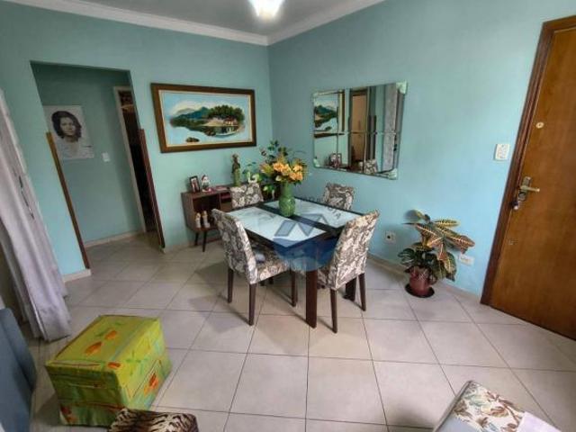 Ótimo apartamento de 2 quartos sendo 1 com closet no Bairro da Aparecida em Santos SP por R$.430.0