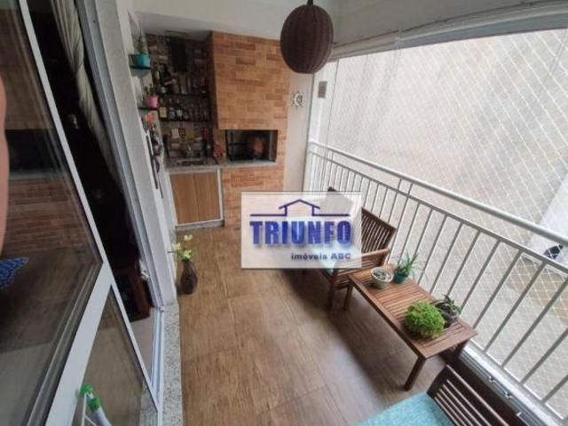 ótimo Apartamento Mobiliado 2 dormitórios, 63 m² por R$ 650.000 Santa Maria São Caetano do Su