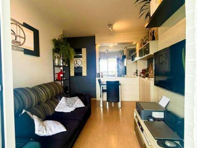 Ótimo apto oportunidade pronto para morar 52m², 2 dorms, sacada e 1 vaga