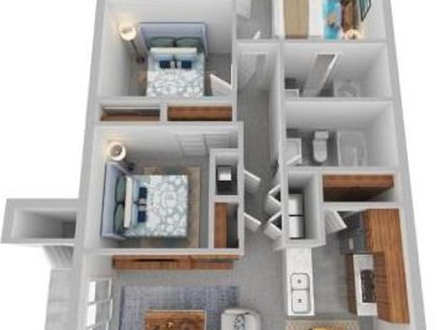 Otter Creek Villas 3 Bedroom Apartment for Rent at 13600 Otter Creek Pkwy, Little Rock, AR 72210 Otter Creek Crystal