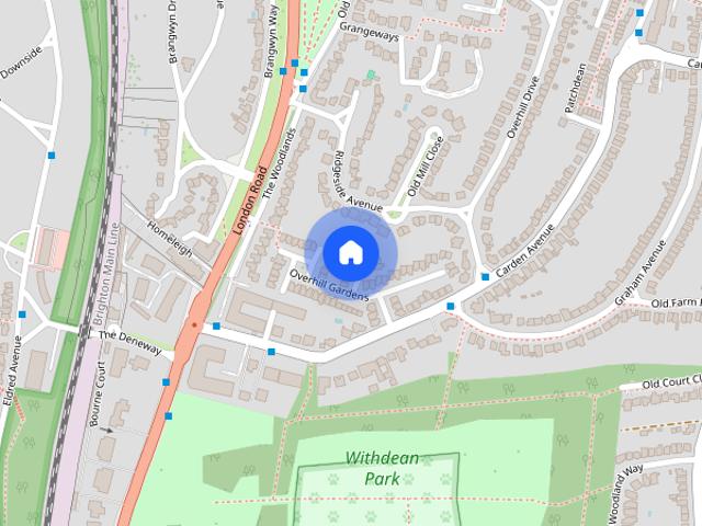 Overhill Gardens, Brighton, BN1