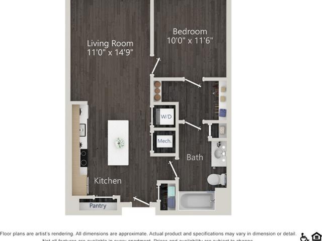 Overlook at Cane Bay 2 Bedroom Apartment for Rent at 900 Owl Wood Ln, Summerville, SC 29486