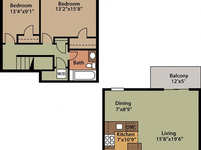 Overlook At Piermont 2 Bedrooms, 1.5 Bathrooms