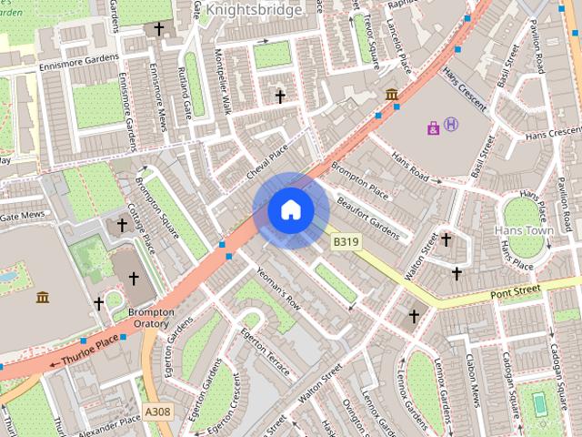 Ovington Gardens, Knightsbridge, SW3
