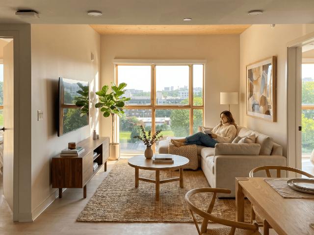 Oxbow 2 Bedroom Apartment for Rent at 2125 N Davidson St, Charlotte, NC 28205 Optimist Park