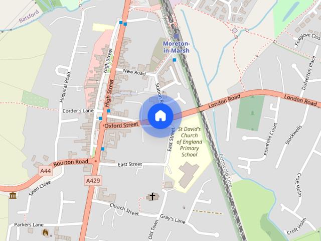 Oxford Street, Moreton in Marsh, Gloucestershire, GL56