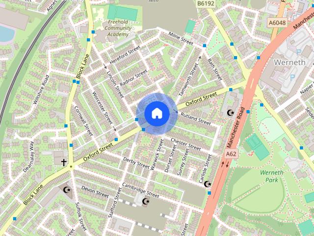 Oxford Street, Oldham, OL9