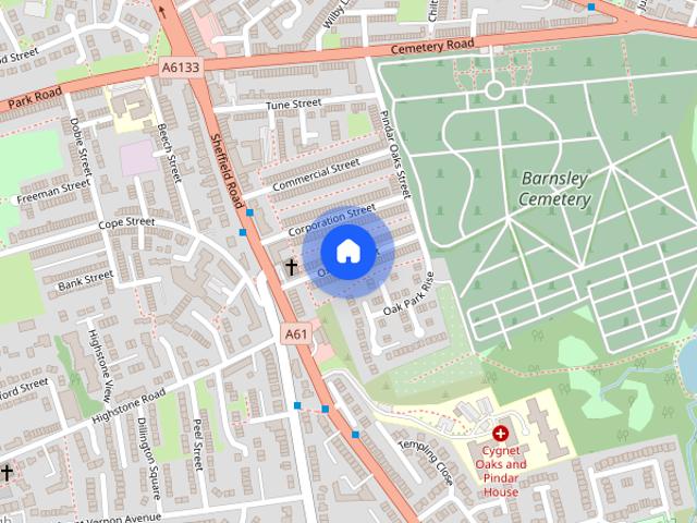 Oxford Street, Barnsley, South Yorkshire, S70