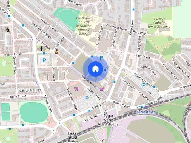 Oxford Street, Earlestown, WA12