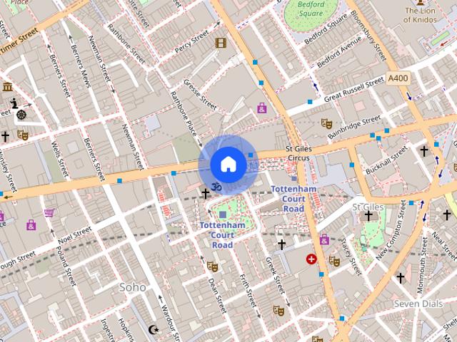 Oxford Street, Fitzrovia & Covent Garden