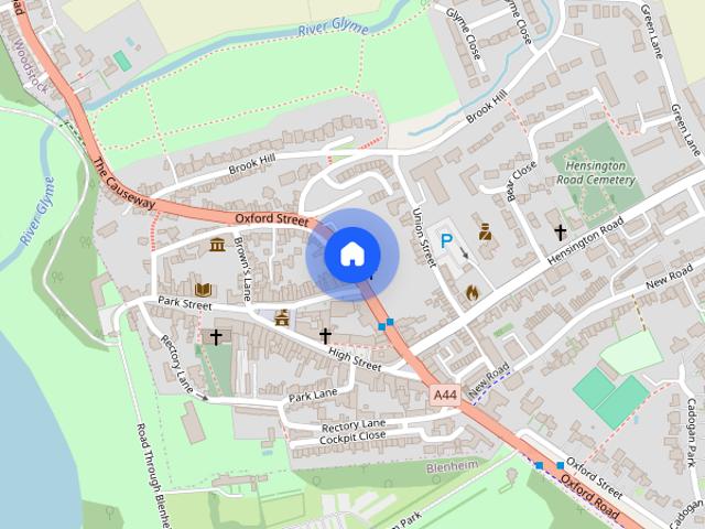 Oxford Street, Woodstock, Oxfordshire, OX20