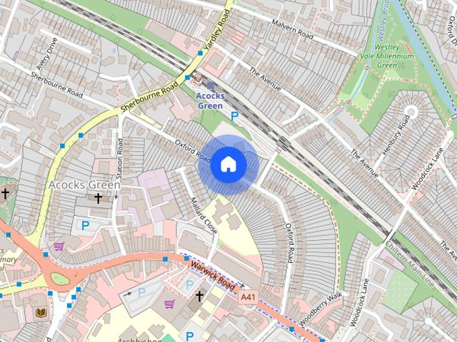 Oxford Road, Birmingham, B27