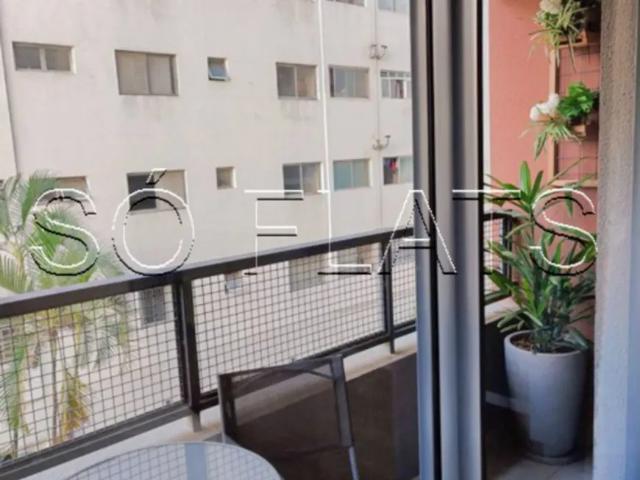 Oy Frei Caneca, flat disponível para locação com 25m² e 01 dormitório