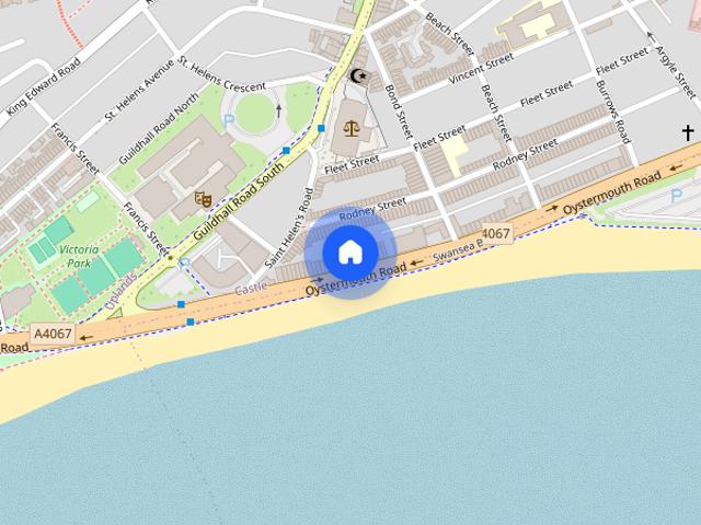 Oystermouth road, West Glamorgan, SA1