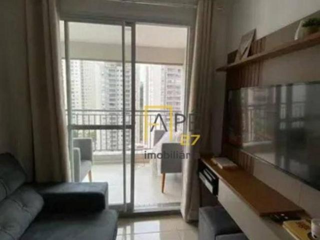 Panamby apartamento de 50m 2 dormitórios Mobiliado Pronto para morar
