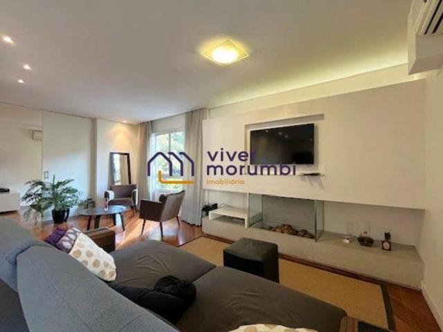 PANAMBY/ VILA ANDRADE, 167m2 reformados, em rua tranquila fechada e arborizada, 3 vagas