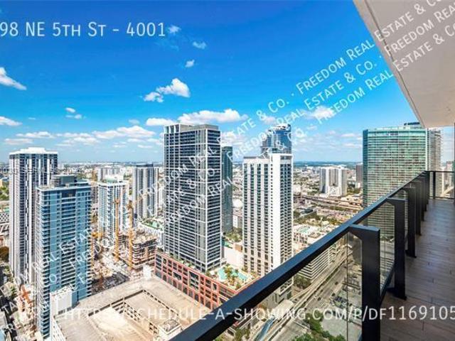 Panoramic Fortieth Floor Residence With Three Bedrooms And Three Bathrooms At Elser Hotel And Residences