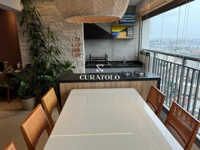 Panoramico Home Club Apartamento à venda com 92 m², 2 quartos, 2 vagas e varanda gourmet na Vila P