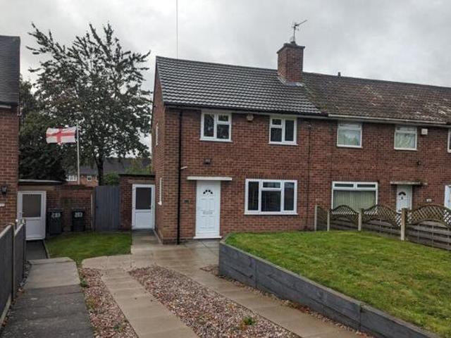 Packington Avenue, Birmingham, 2 Bedroom End