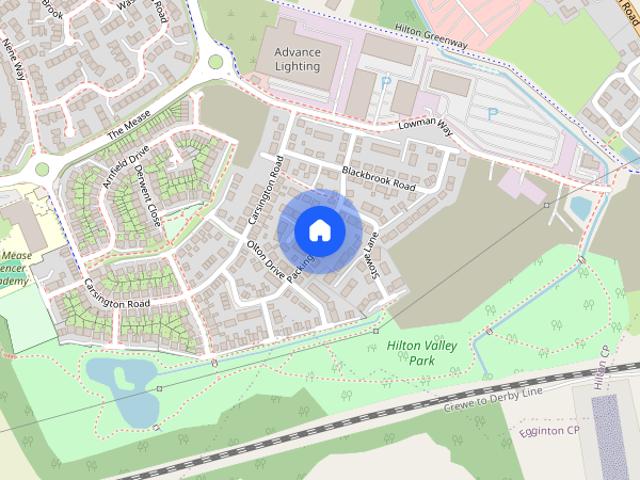 Packington Road, Hilton, Derby