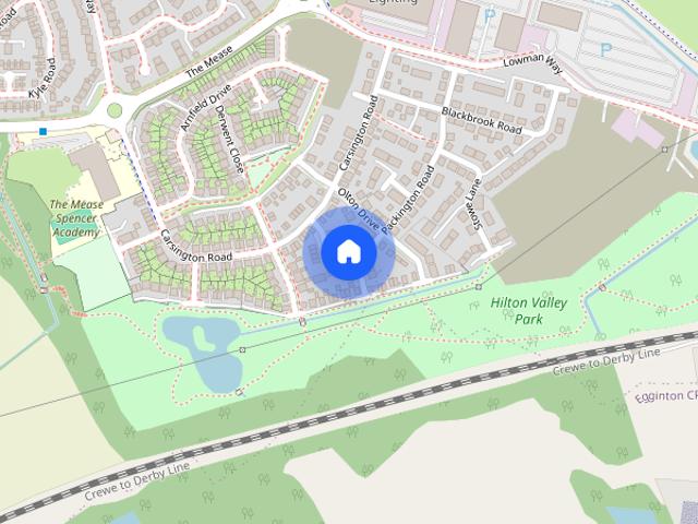 Packington Road, Hilton, Derby