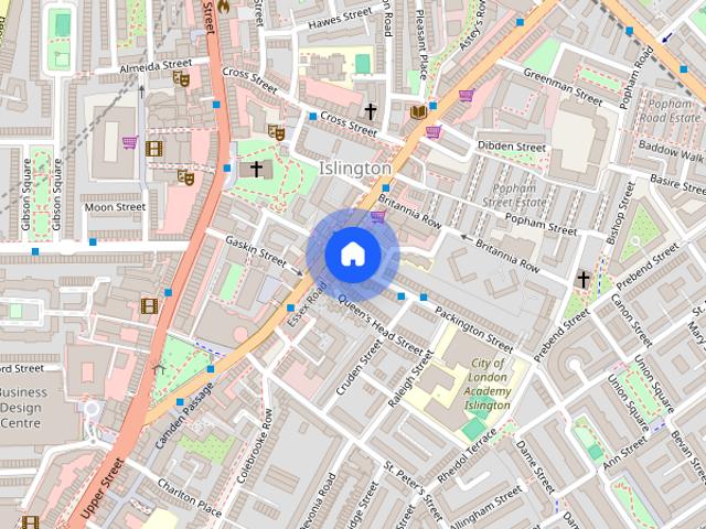Packington Street, Angel, Islington, London, N1