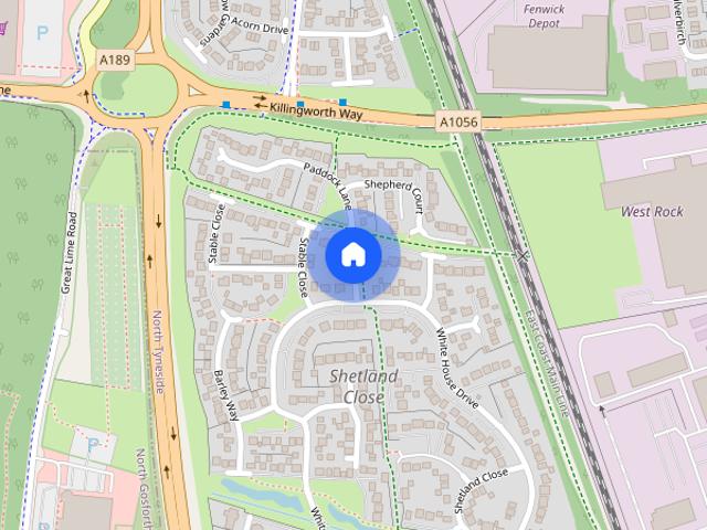 Paddock Lane, Moorfields, NE12