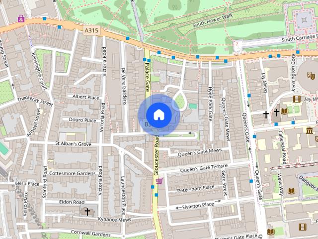 Palace Gate, Kensington, London, W8