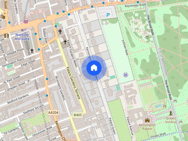 Palace Green, Kensington, London, W8