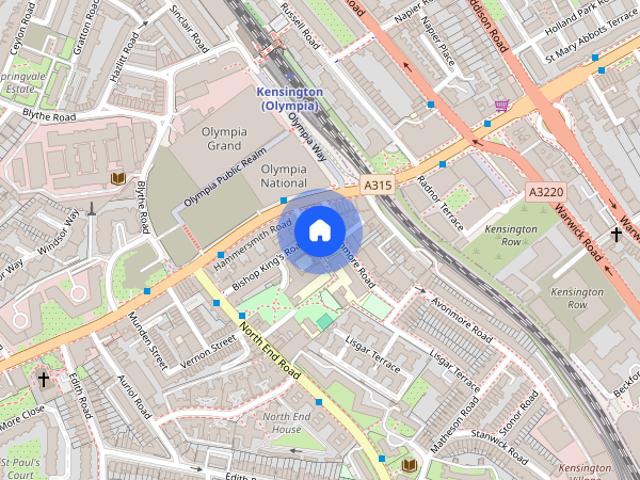 Palace Mansions, Earsby Street, Kensington Olympia, W14