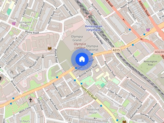 Palace Mansions, Earsby Street, Kensington and Olympia, W14