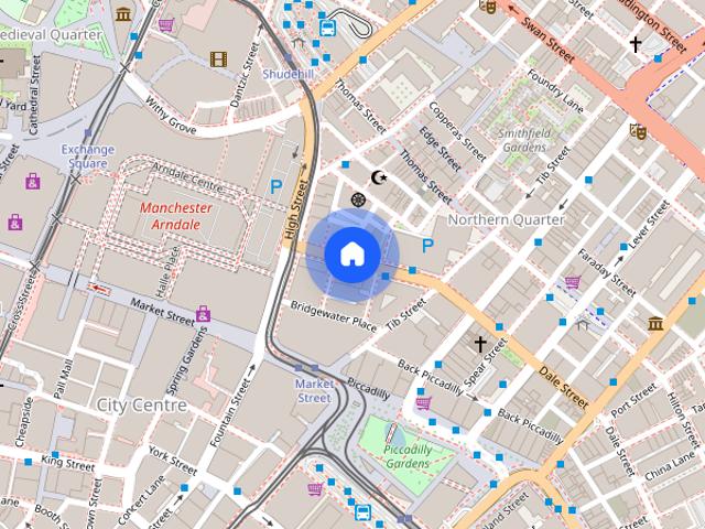 Pall Mall, 18 Church Street, Northern Quarter, Manchester, M4