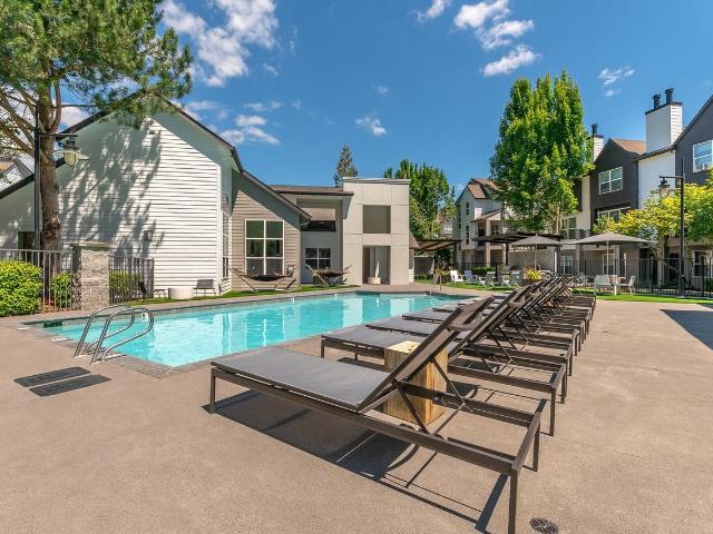 Pallas Townhomes and Apartments 2 Bedroom Apartment for Rent at 15021 Sw Millikan Way, Aloha, OR 97003 Cooper Mountain Aloha North