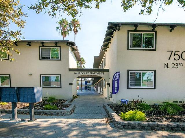 Palm Court Apartments 2 Bedroom Apartment for Rent at 750 N 23rd St, San Jose, CA 95112 Downtown San Jose