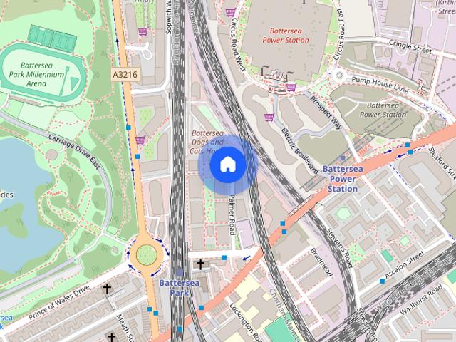 Palmer Road, Battersea Power Station, Battersea, London, SW11