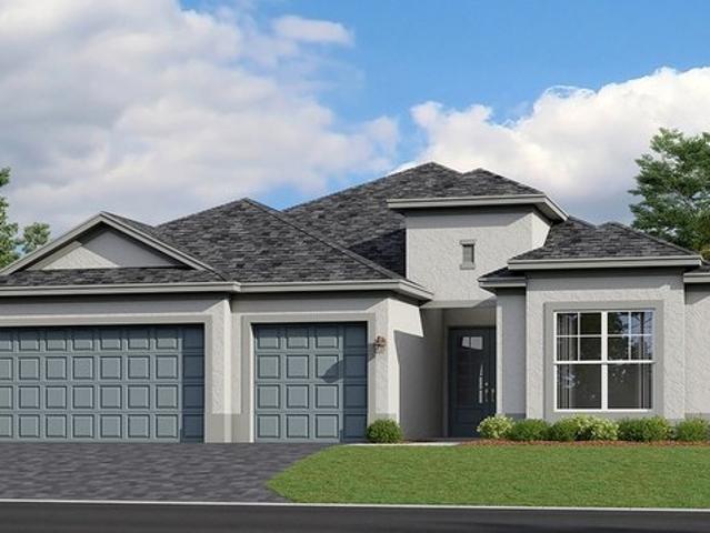Palmetto Plan Tuckers Cove at Babcock Ranch Manor Homes Community