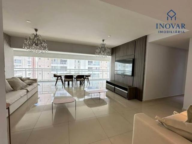 Jd. Aquarius Ed. Royal Park 151m², 3 Suítes, Varanda Gourmet, 3 Vagas