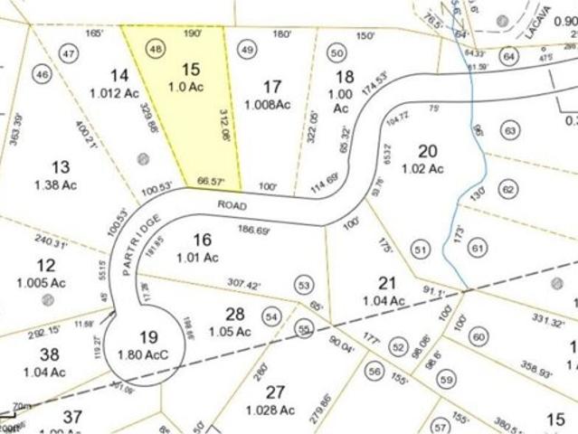 Partridge Rd Lot,ludlow, Plot For Sale