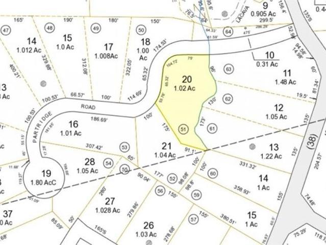 Partridge Rd Lot,ludlow, Plot For Sale