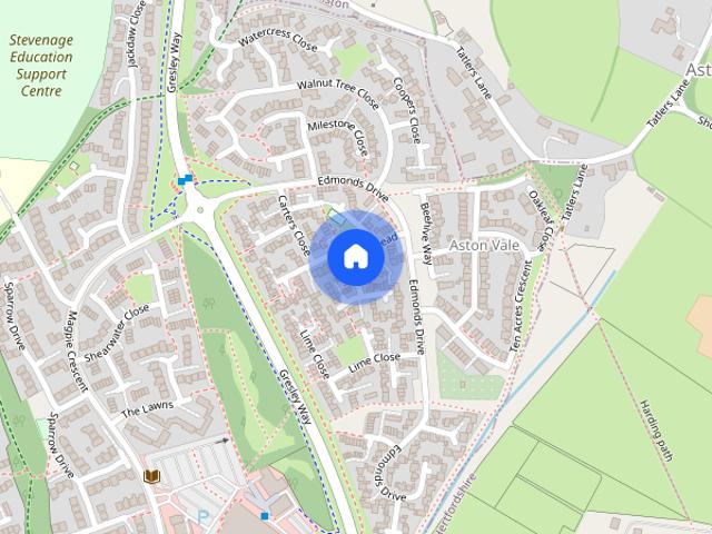 Parishes Mead, Stevenage, Hertfordshire, SG2