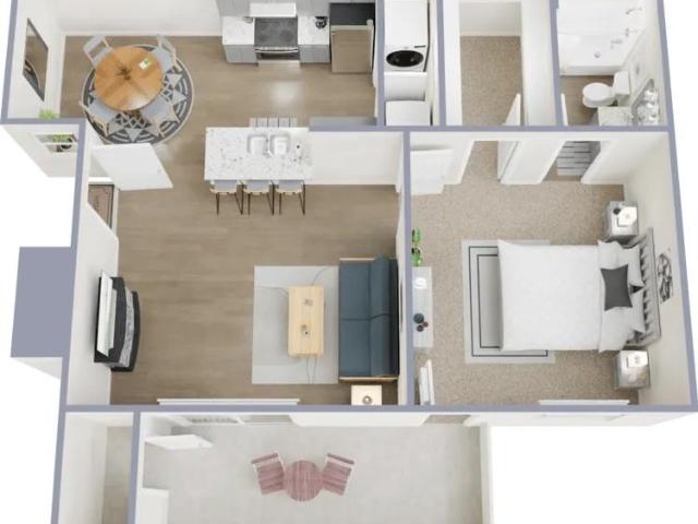 Park at Leblanc 1 Bedroom Apartment for Rent at 6250 Granbury Cut Off, Fort Worth, TX 76132