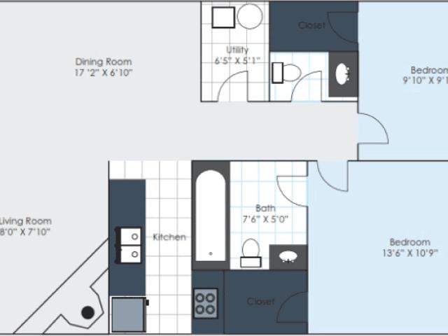 Park Avenue Villas 2 Bedroom Apartment for Rent at 2102 E Park Ave, Tallahassee, FL 32301