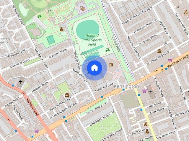 Park Close, Ilchester Place, Kensington, W14