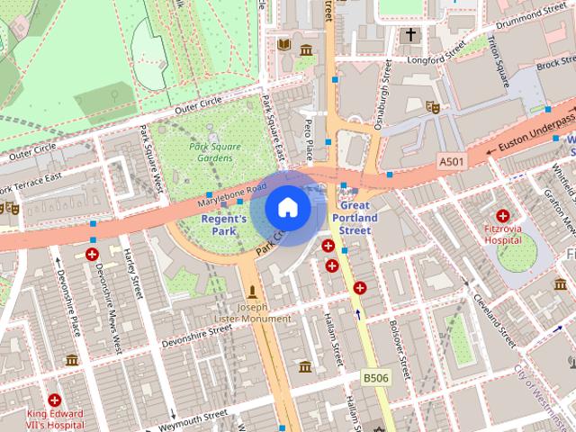 Park Crescent, Marylebone, London, W1B