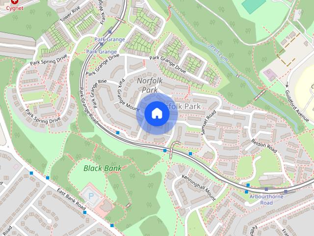 Park Grange Mount, Sheffield, South Yorkshire, UK, S2