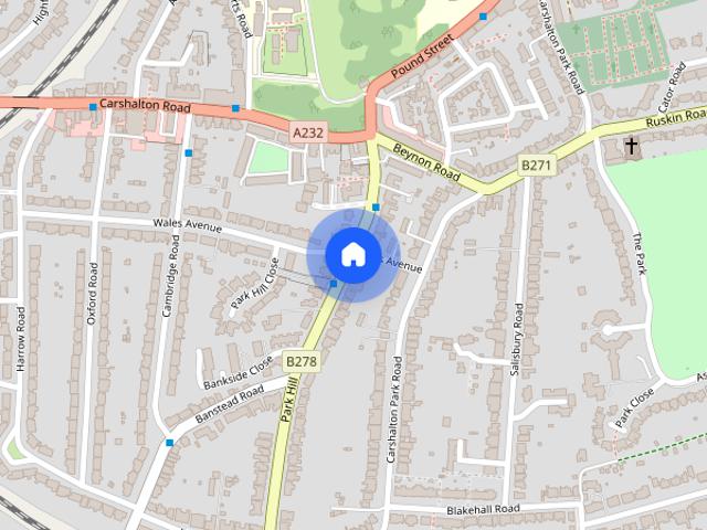 Park Hill, Carshalton Beeches, Surrey, SM5