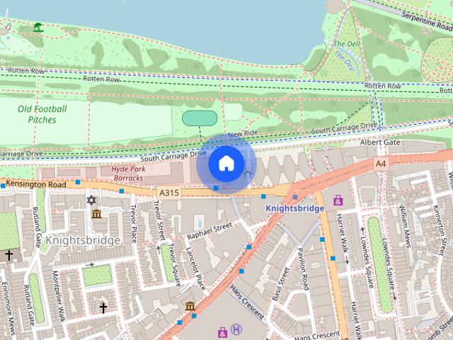 Park Lodge, Park Close, SW1X