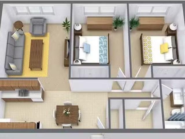 Park Place Apartment Community Sterling Park Two Bedroom P.