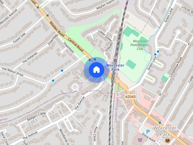 Park Terrace Apartments, Worcester Park, KT4