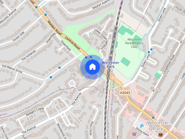 Park Terrace Apartments, Worcester Park, KT4